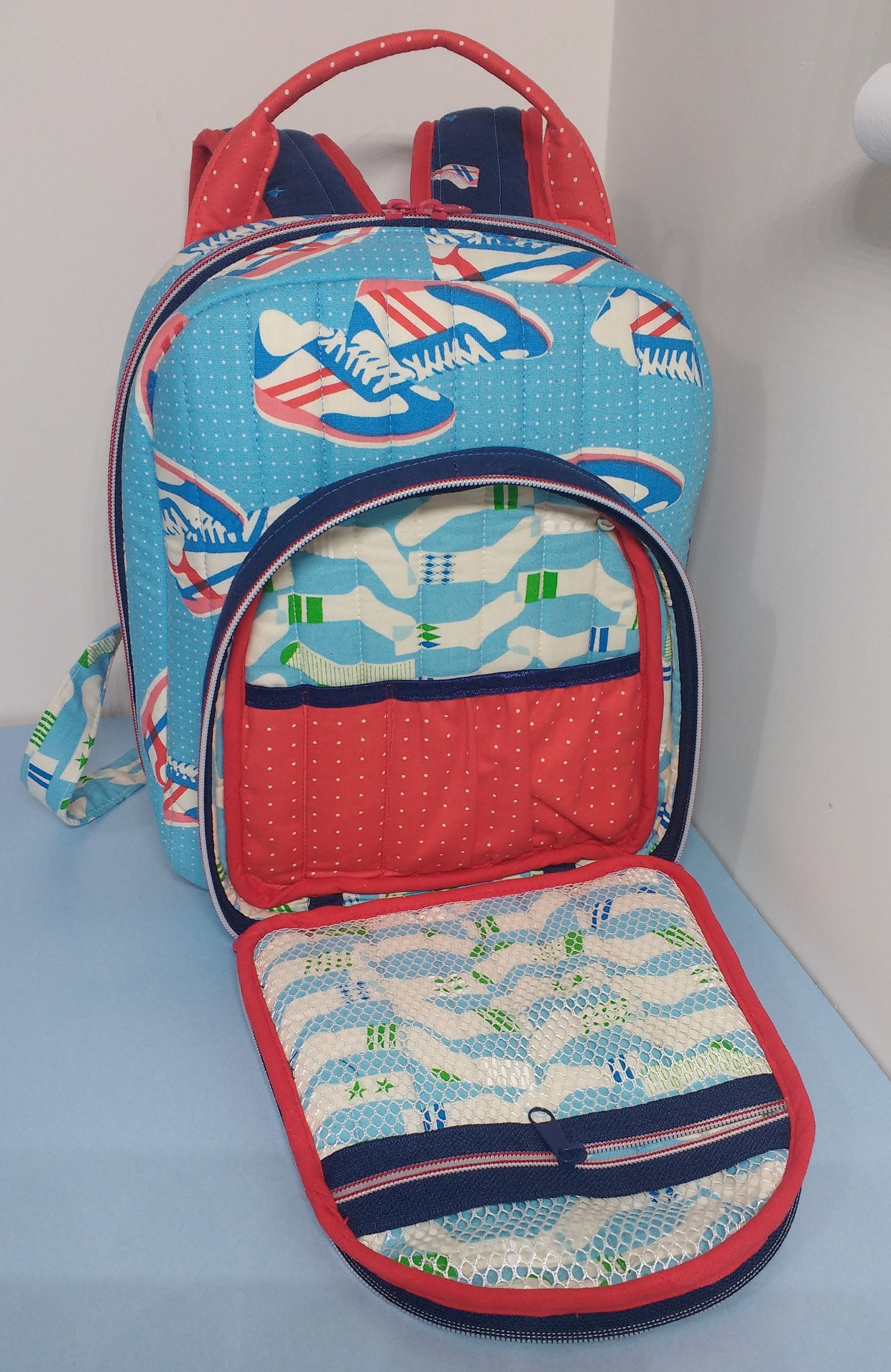 Out and About Small Quilted Daysack Backpack Rucksack Knapsack | Etsy