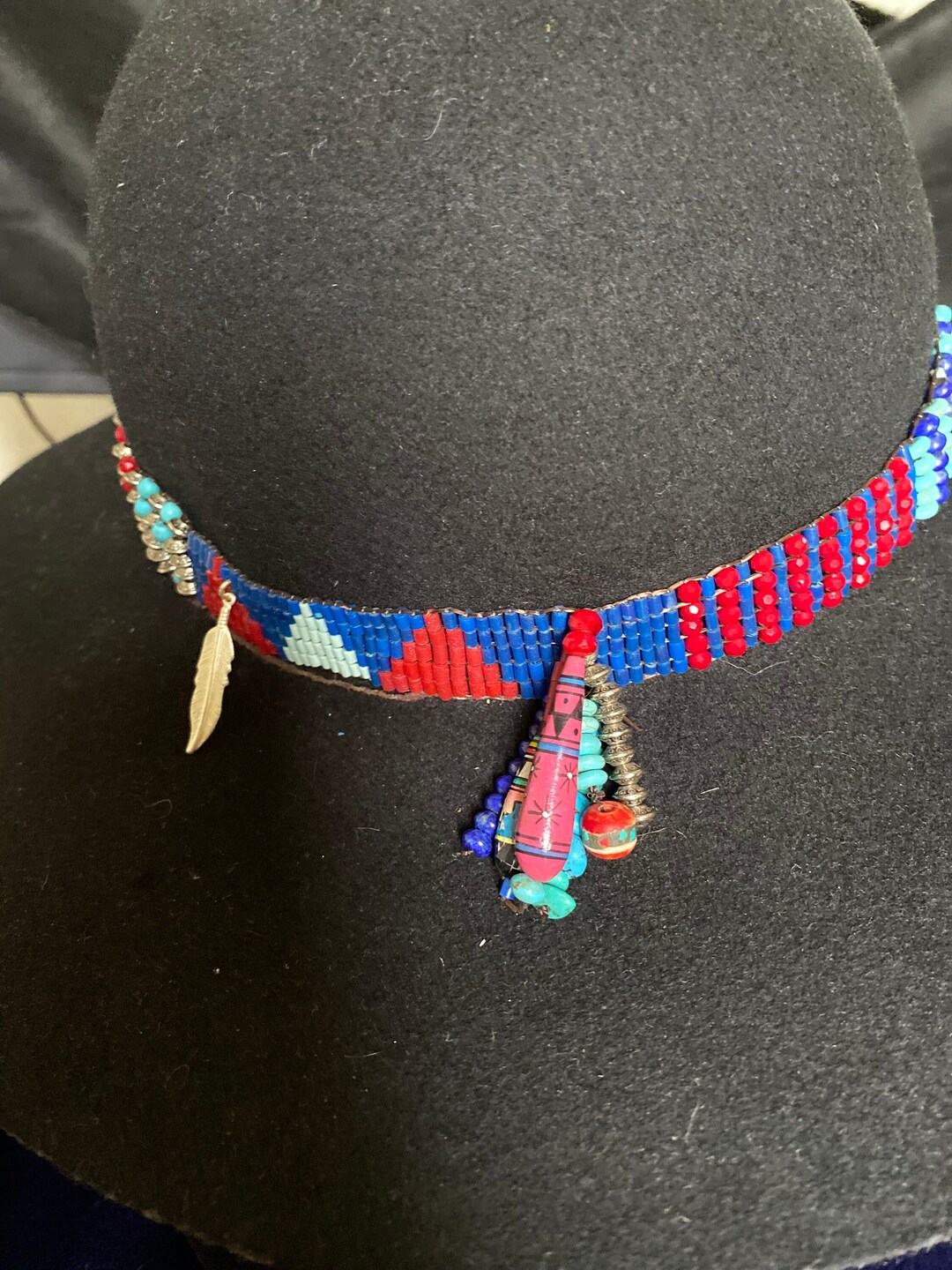 Hand Loomed Hat Band - Etsy