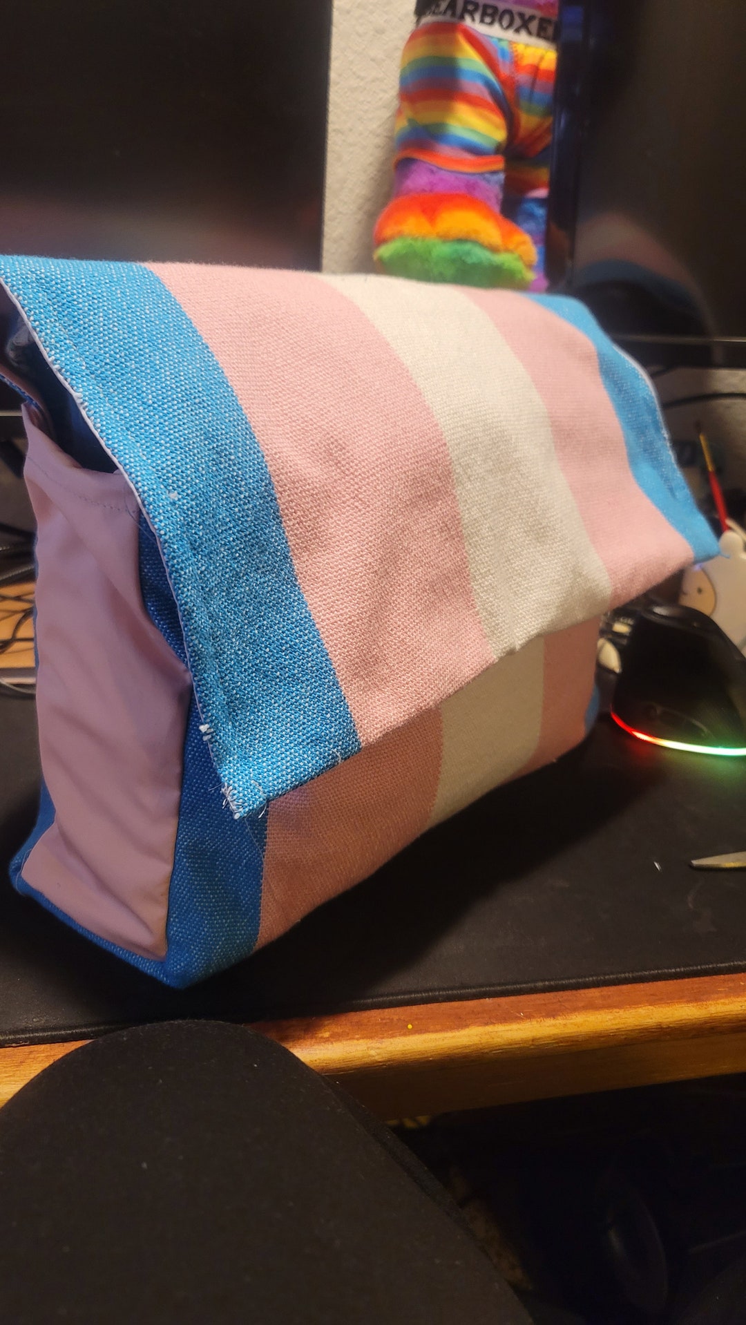 Trans Pride Flag Shoulder Bag - Etsy