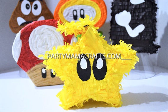 Mario bros characters SET of 5 mini pinatas | Etsy