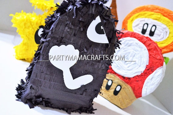 Mario bros characters SET of 5 mini pinatas | Etsy