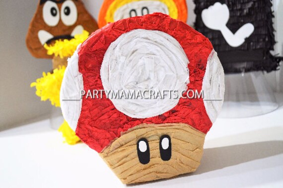 Mario bros characters SET of 5 mini pinatas | Etsy