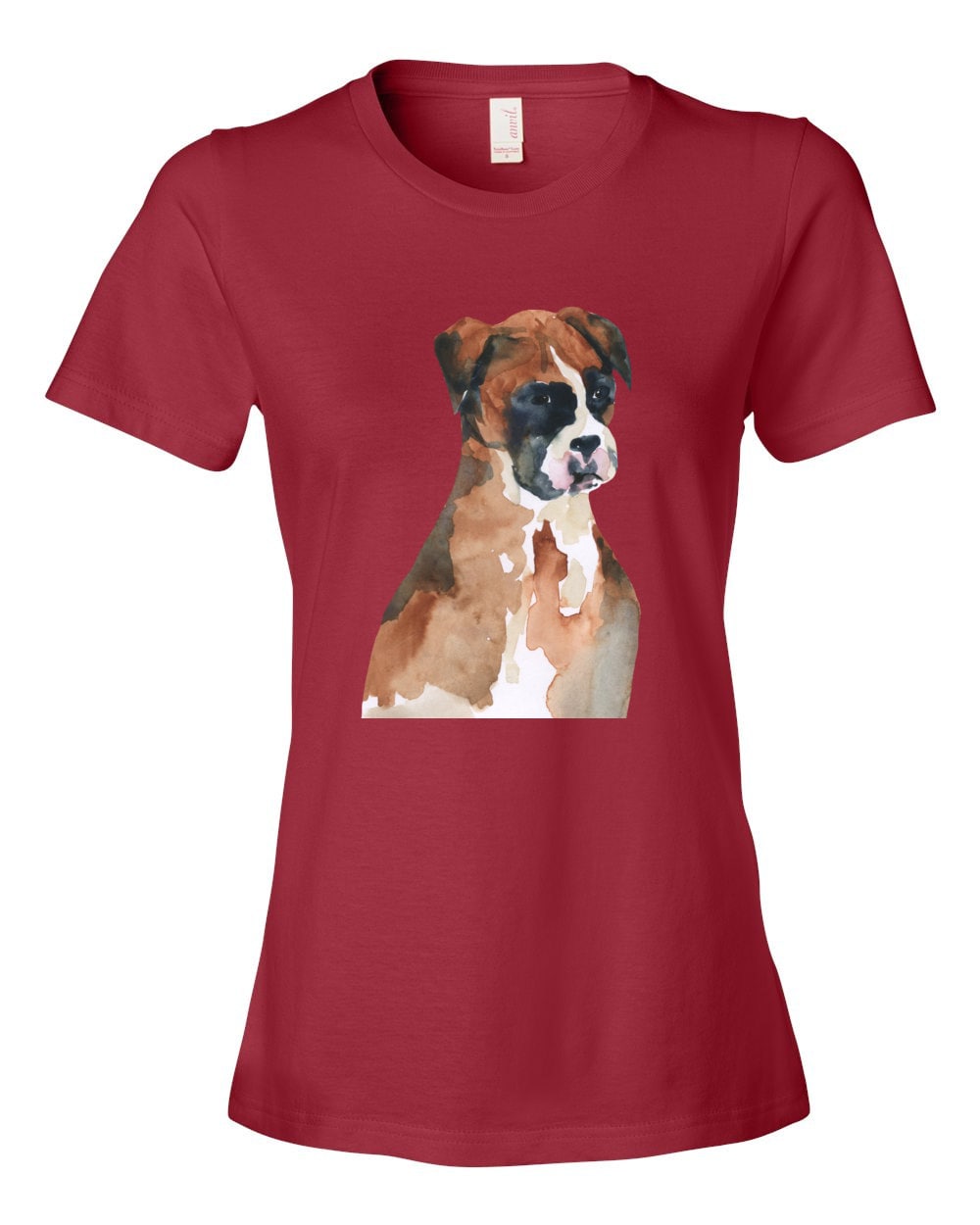 Boxer Dog T-shirt for Women - Etsy