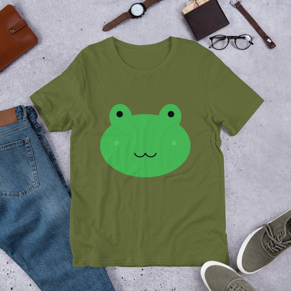 Adorable Frog Shirt-multiple Colors Available - Etsy