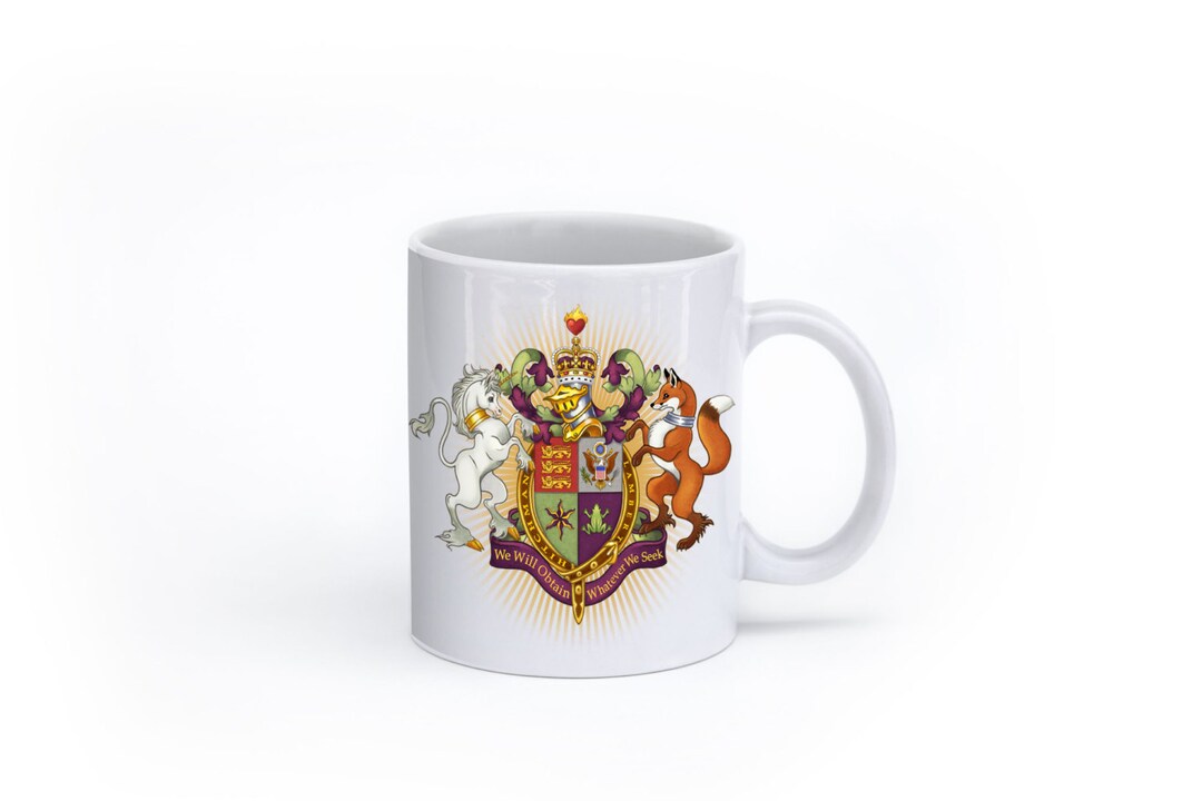 Custom Crest Mug-wedding or Housewarming Gift-personalized Family Coat ...