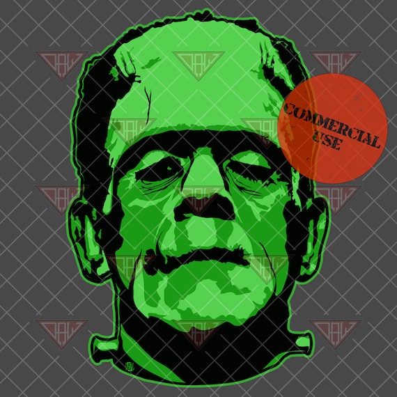 Frankensteins Monster...transparent PNG for Sublimation or - Etsy