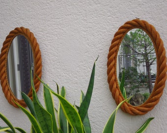 Oval Rope Mirrors - Etsy