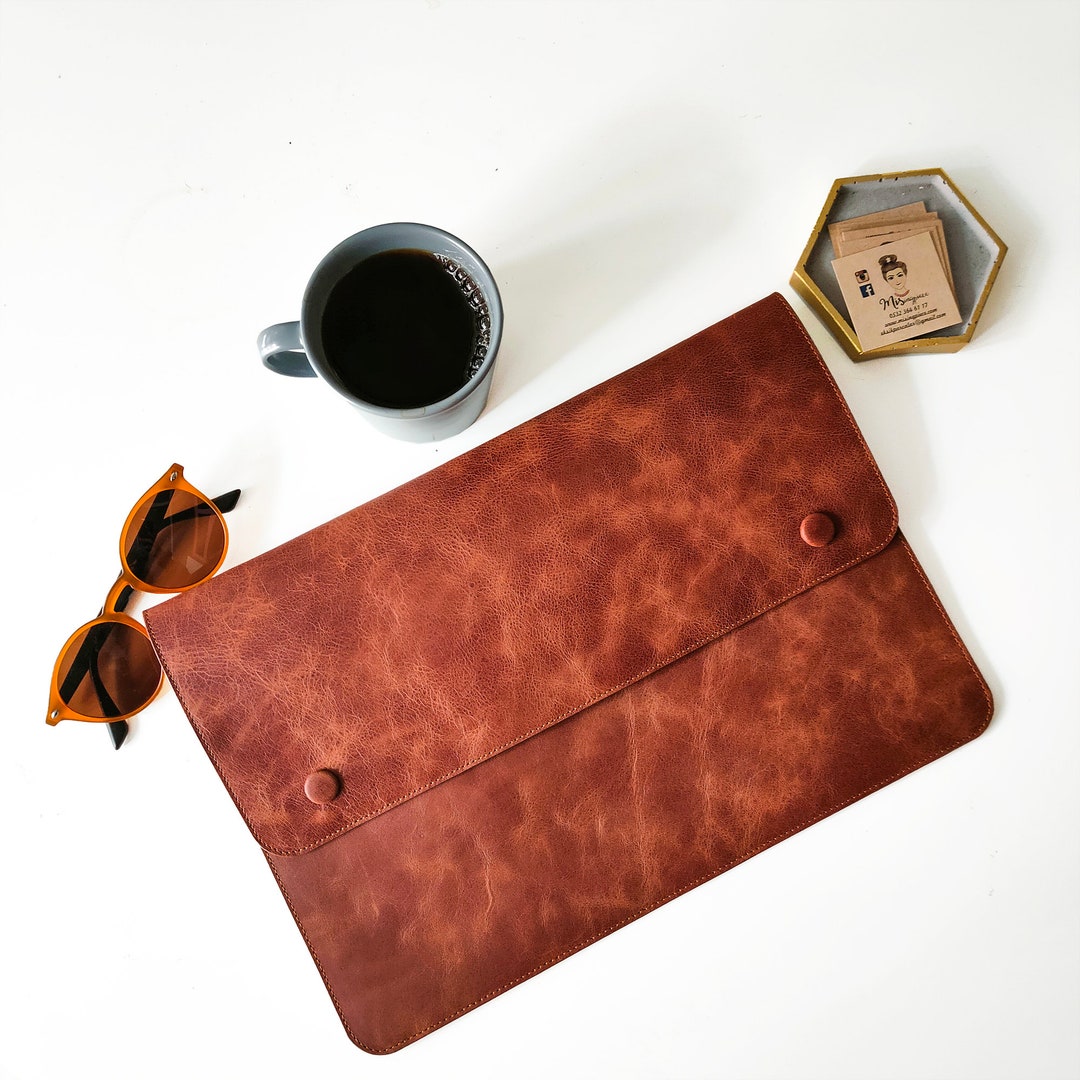 Customized Leather MacBook Case for MacBook Air 13, M1 and MacBook Pro ...