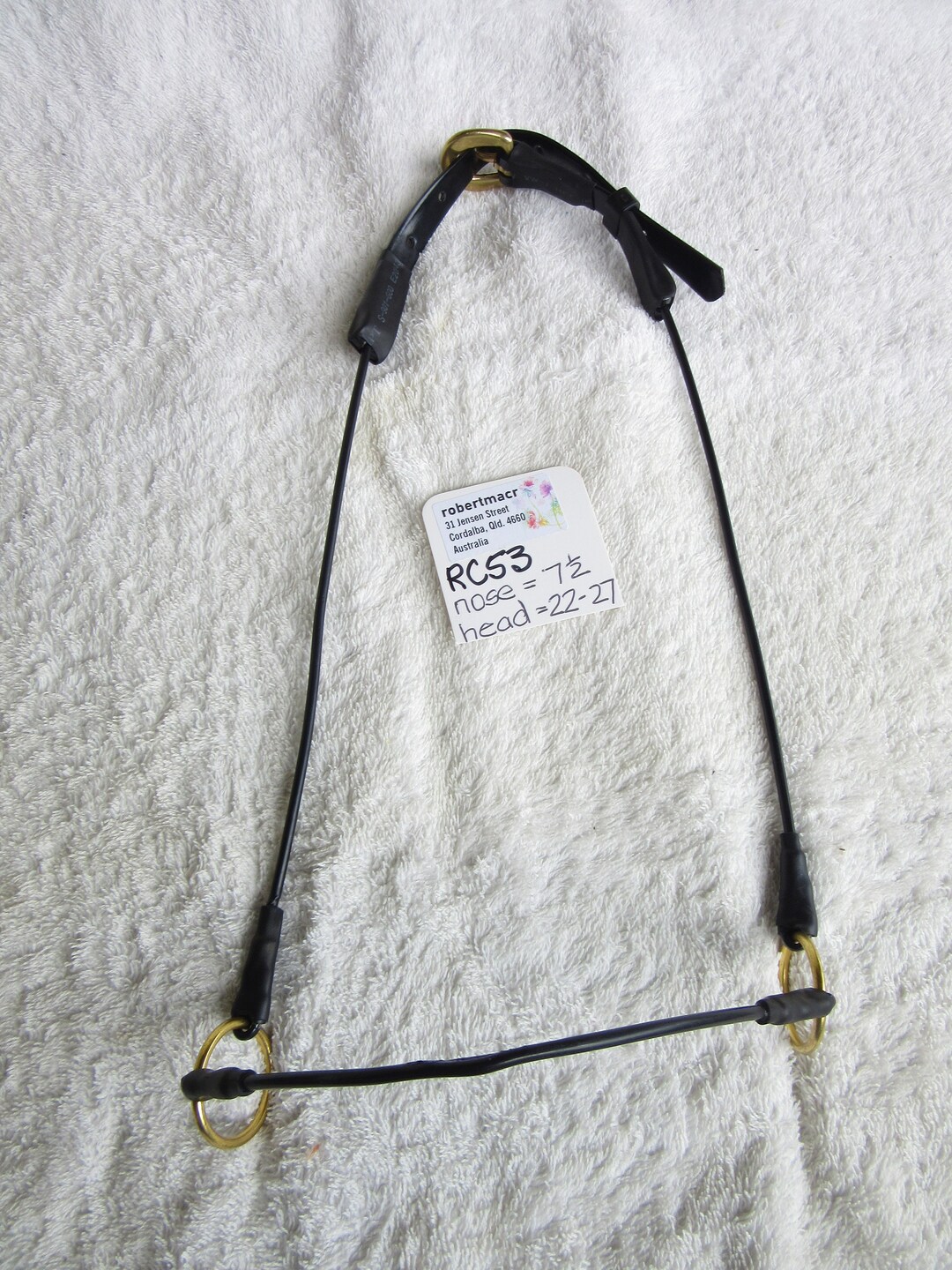 RC 53 - Minature Horse Cable Show Halter - Etsy