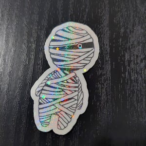 Cute Mummy Sticker, Halloween Sticker, Kindle Sticker - Etsy