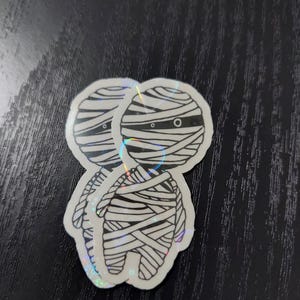 Cute Mummy Sticker, Halloween Sticker, Kindle Sticker - Etsy