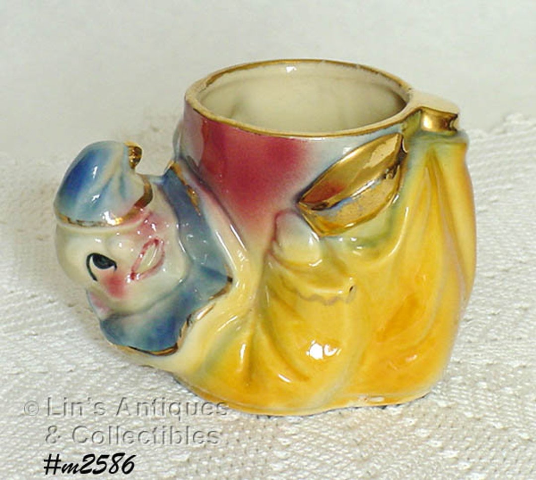 Shawnee Pottery Gold Trim Jojo the Clown Planter (#M2586) - Etsy