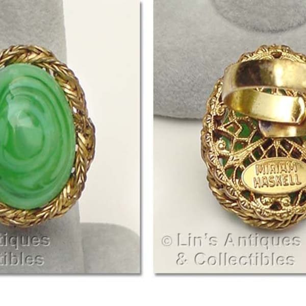 Miriam Haskell Ring - Etsy