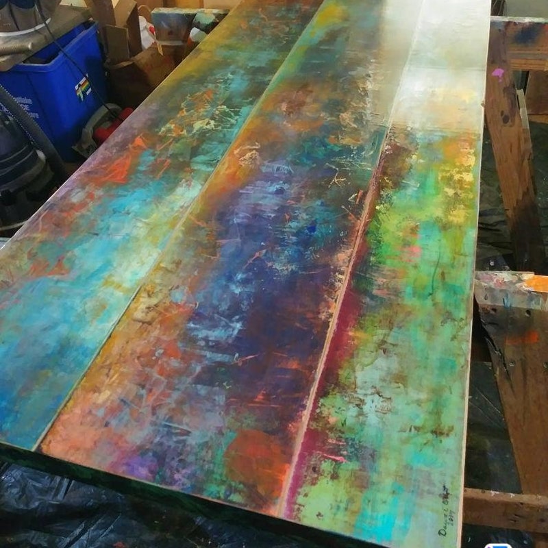 Copper Top Table - Etsy