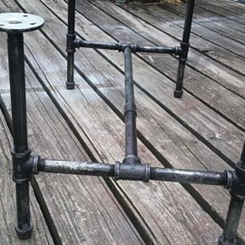 Black Iron Pipe Legs - Etsy