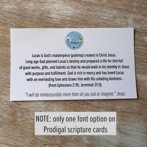 Personalized Prodigal Scripture Cards for Parents, 100 Cards - Etsy