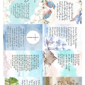 Grace Notes, Set of 8 Scripture Notecards With Envelopes - Etsy