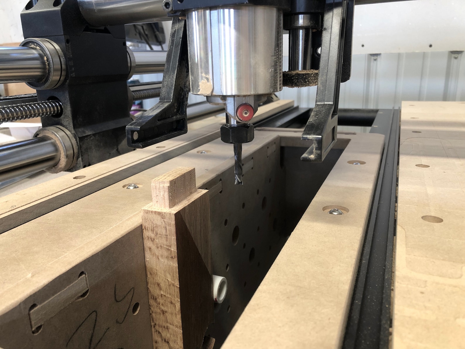 Vertical Mounting Table Fixture for CNC Joinery mortise and Tenon ...