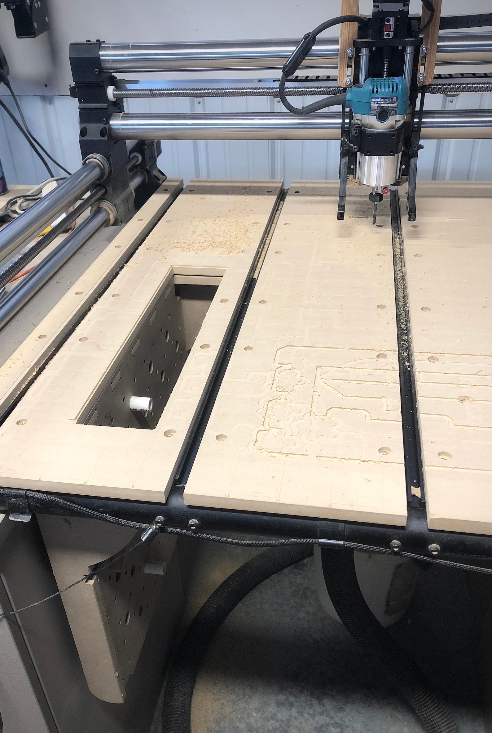 Vertical Mounting Table Fixture -for CNC Joinery -mortise and Tenon ...