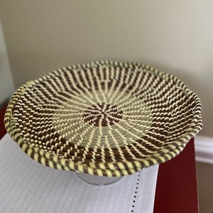 Sweetgrass Rice Fanner With Twisted Edge - Etsy