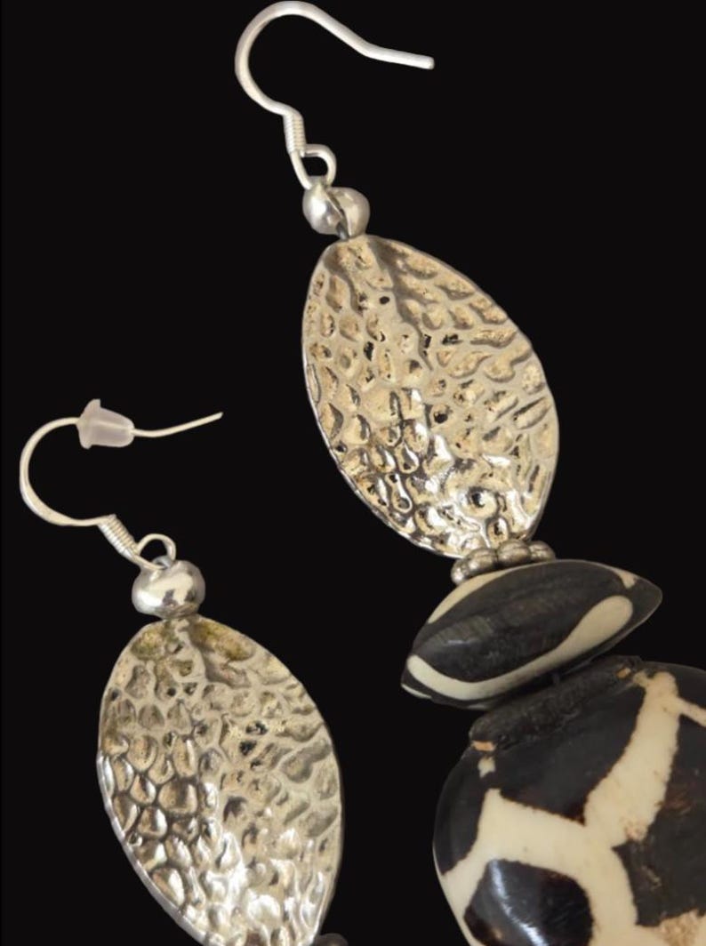 Tribal Bone & Incisor Tooth Shoulder Dusters - African Safari Inspired ...