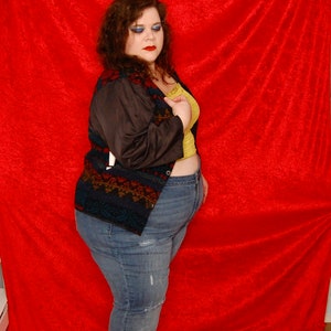 Grunge Throwback Comfort Fashion // 1990s Plus-size Mid-size Pendleton ...