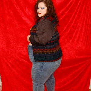 Grunge Throwback Comfort Fashion // 1990s Plus-size Mid-size Pendleton ...