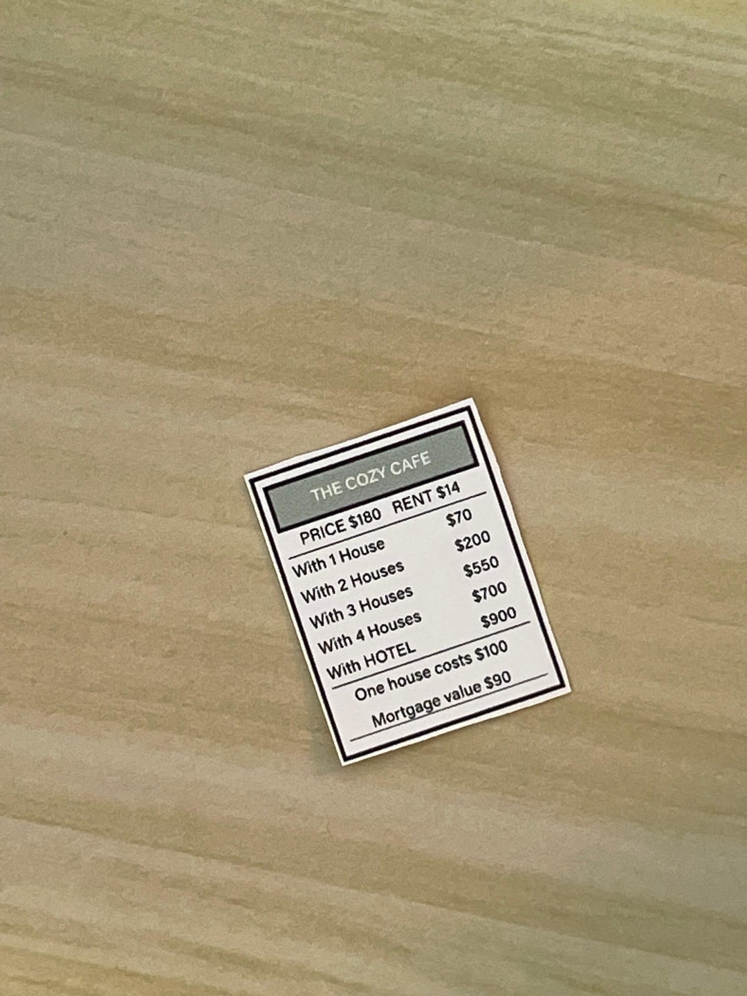 Small Cozy Cafe Board Game Sticker - Etsy