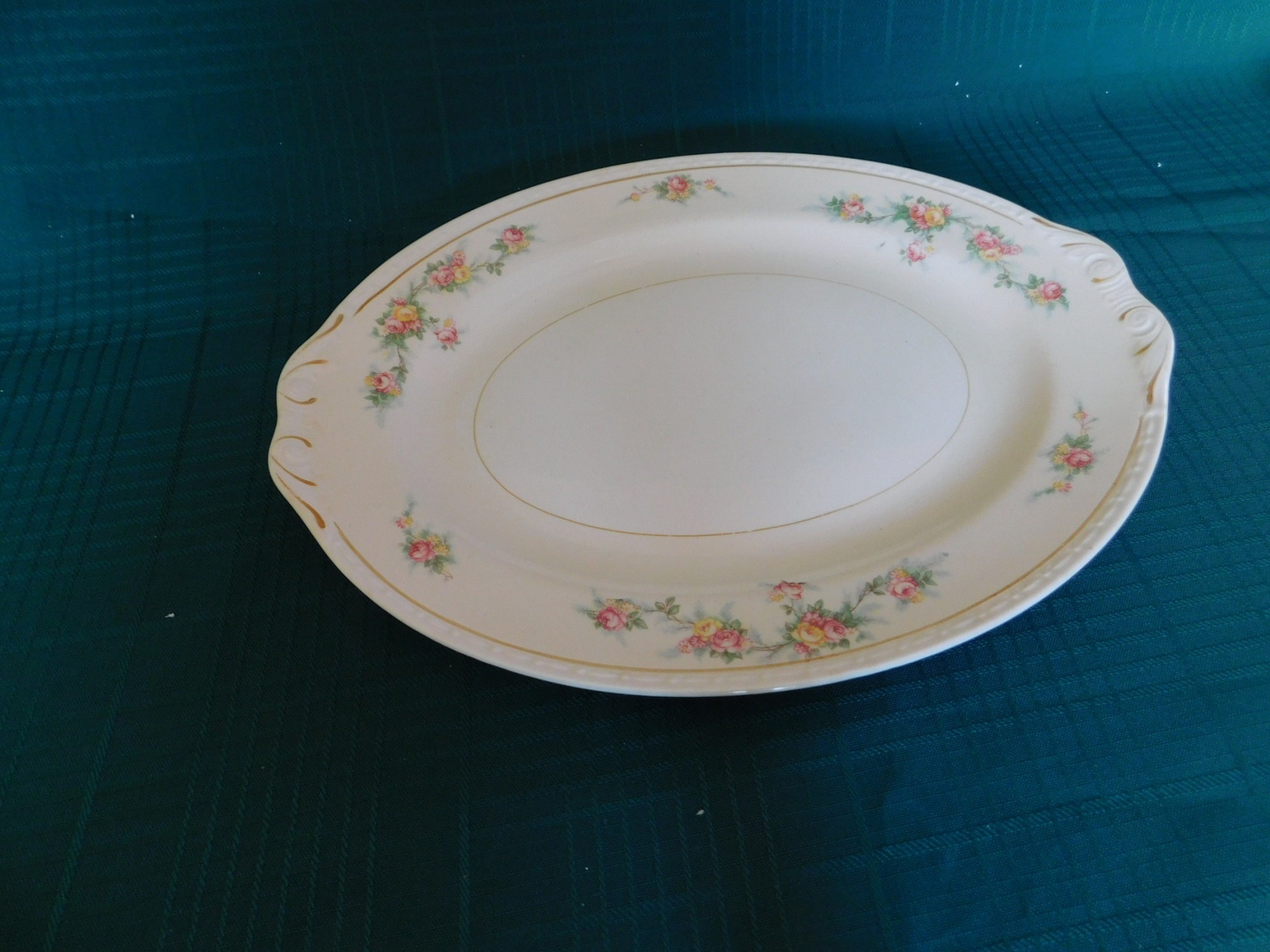 Homer Laughlin China Countess 1943 Georgian Eggshell 12 X 9 - Etsy Canada