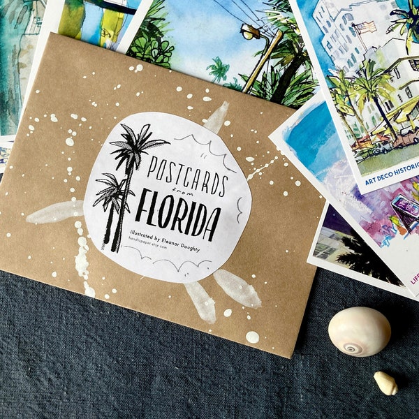Florida Postcard - Etsy