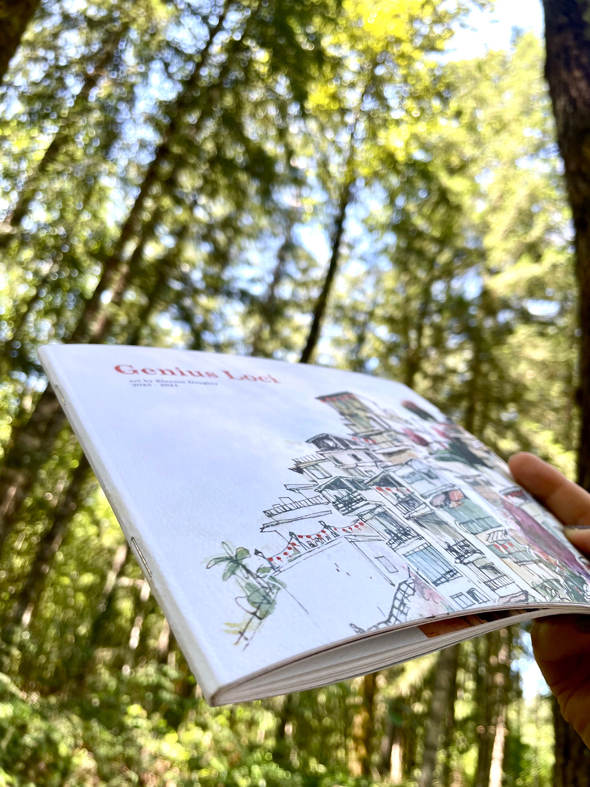GENIUS LOCI | Limited Edition Art Book | 40 Pp - Etsy