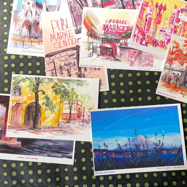 Scenic Postcards - Etsy