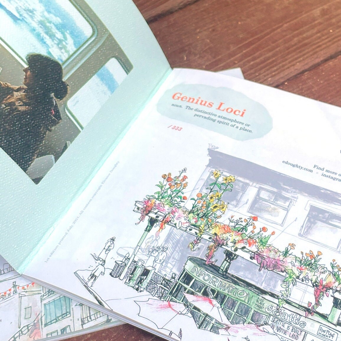 GENIUS LOCI | Limited Edition Art Book | 40 Pp - Etsy