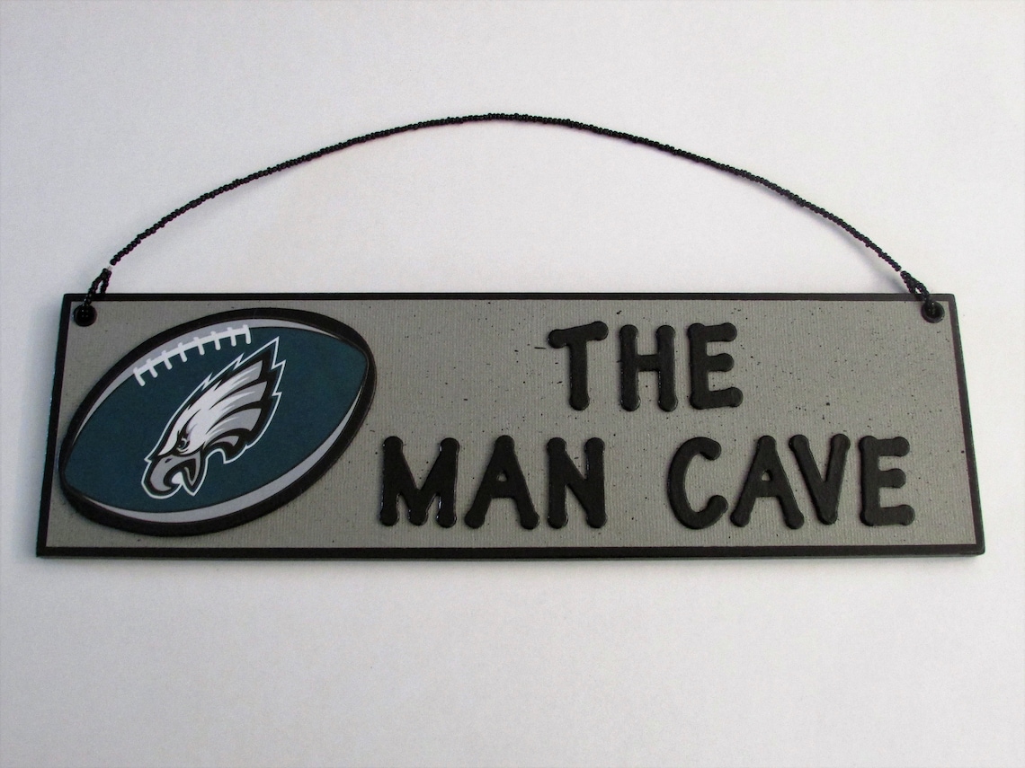 Philadelphia Eagles Football Sign EAGLES FANS ONLY Sign - Etsy