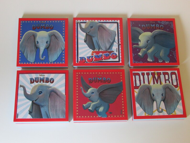 Dumbo Note Pads Set of 6 Excellent Party Favors Goodie Bag - Etsy