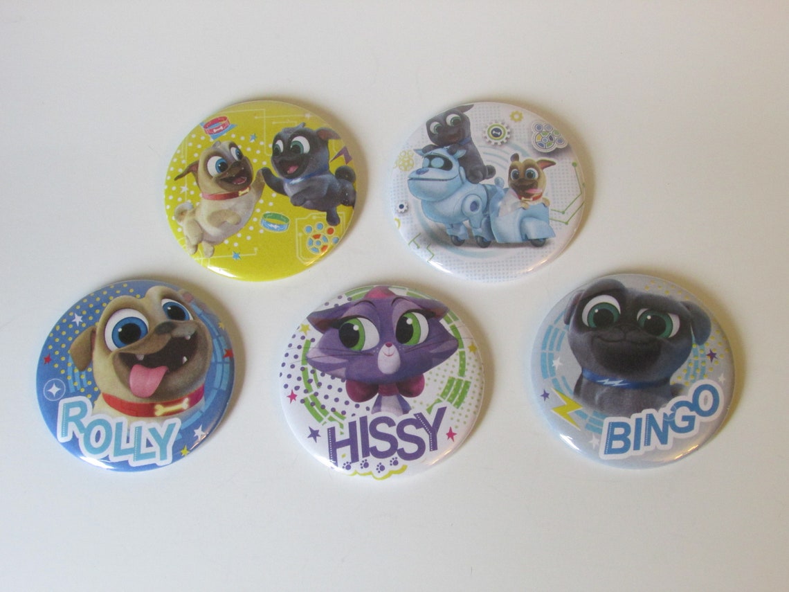 Puppy Dog Pals Magnet Set Birthday Party Favors Puppy Dog - Etsy
