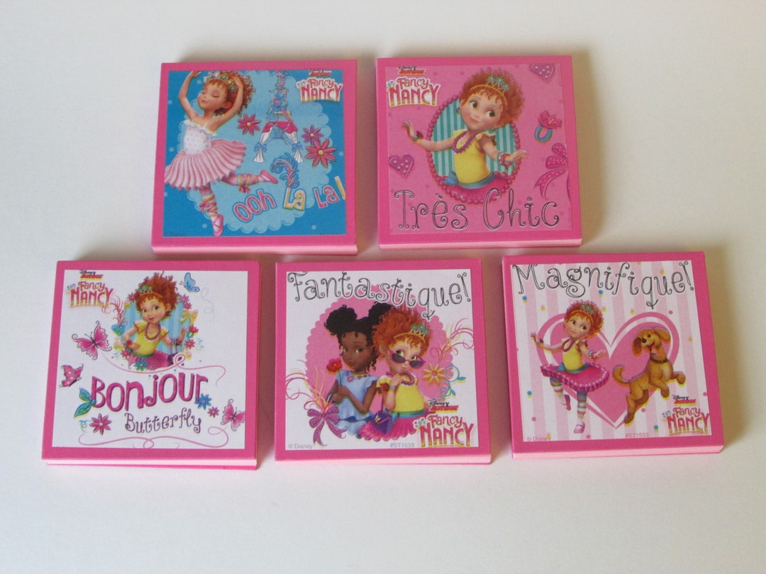 Fancy Nancy Note Pads Set of 5 Excellent Party Favors Goodie Bag ...