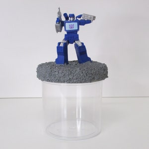 Robot Cars Treat Jars - Birthday Party Favor - Candy Jar - Trinket Jar ...