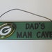 Green Bay Packers Football Sign PACKERS FANS ONLY Sign - Etsy