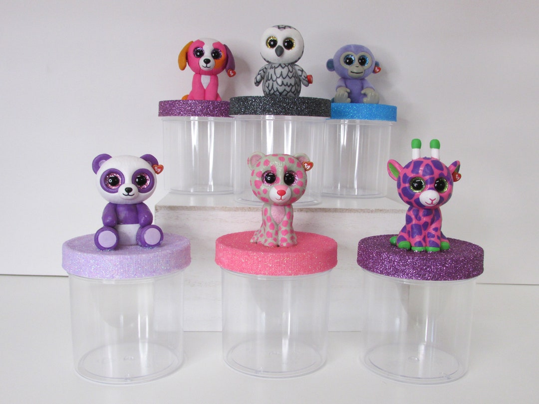 Animal Treat Jars - Party Favor - Candy Jar - Trinket Jar - Goodie ...