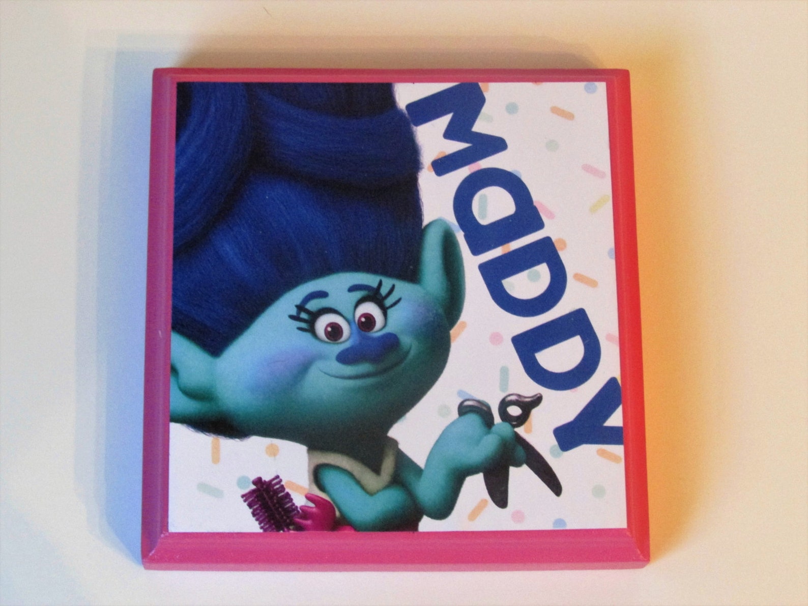 Trolls Set 1 Room Wall Plaques Set of 4 Trollss Girls Room | Etsy