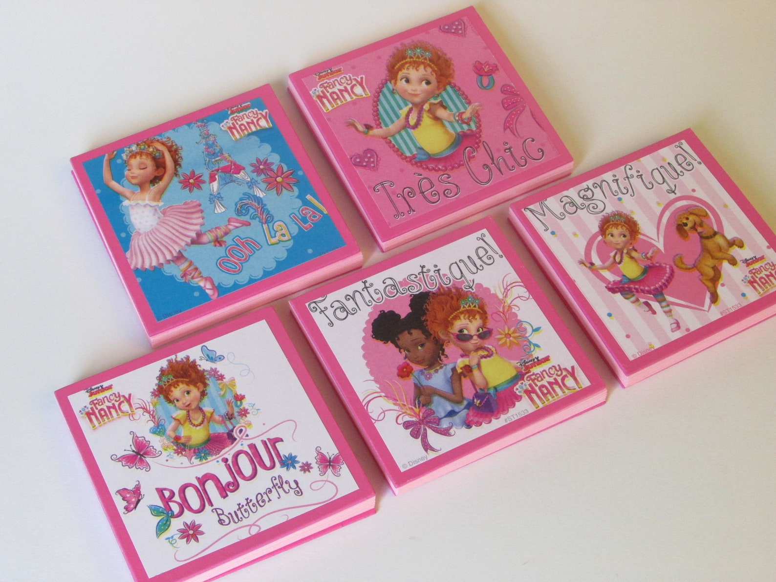 Fancy Nancy Note Pads Set of 5 Excellent Party Favors Goodie - Etsy