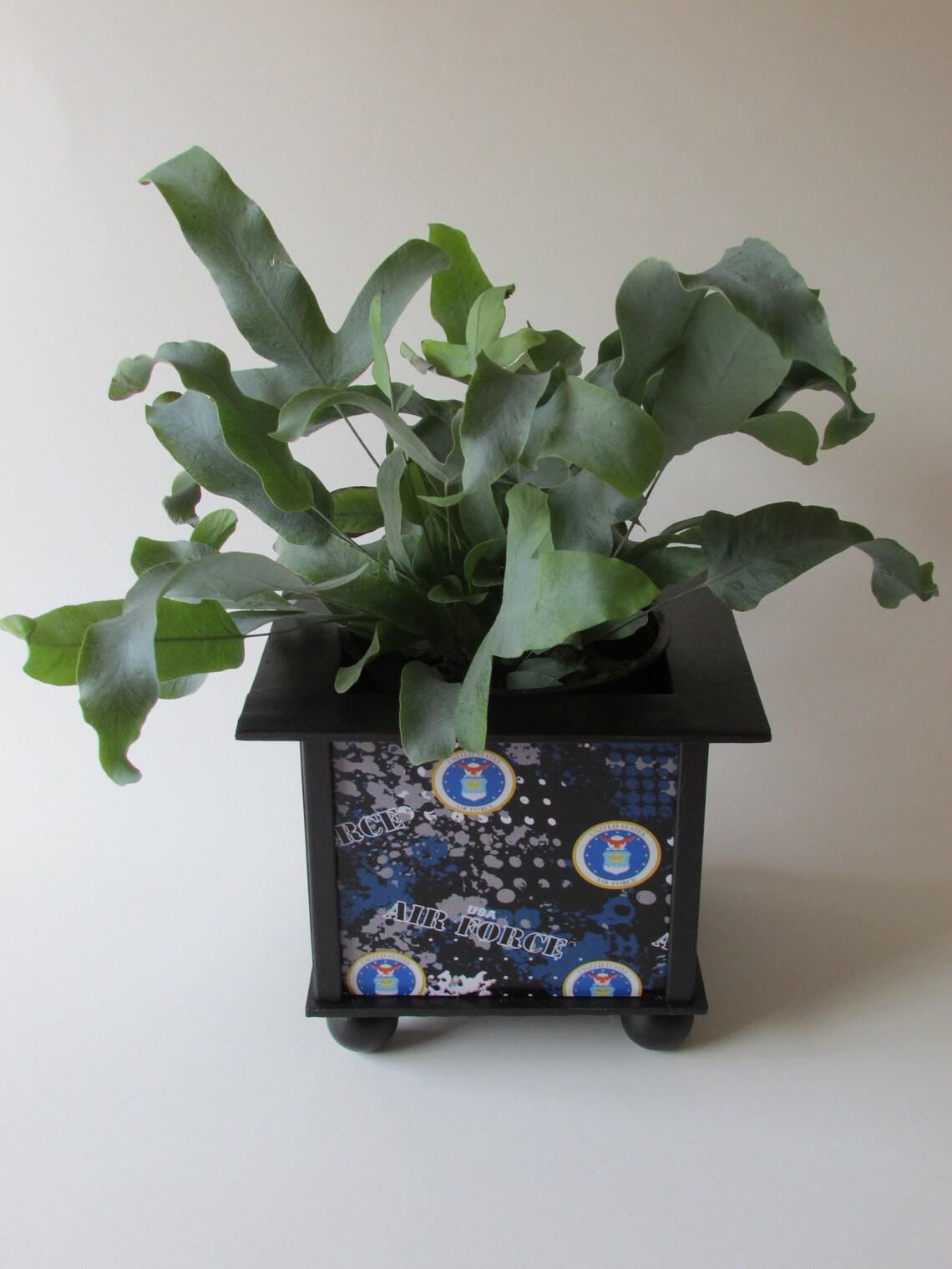 Armed Forces Air Force Planter Box Paint Stick Planter Box | Etsy