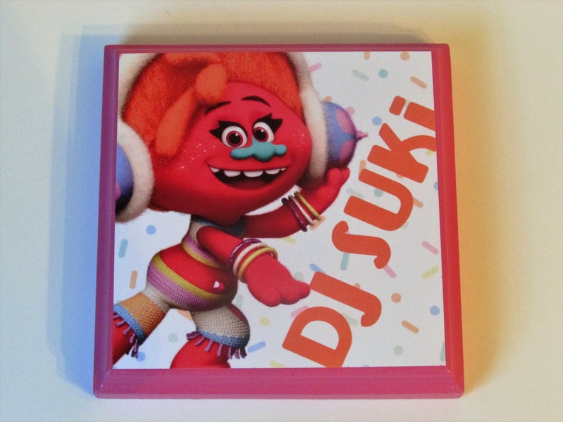 Trolls Set 2 Room Wall Plaques Set of 4 Trollss Girls Room - Etsy