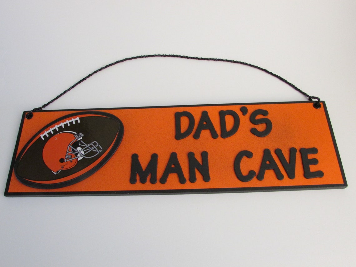 Cleveland Browns Football Sign BROWNS FANS ONLY sign | Etsy