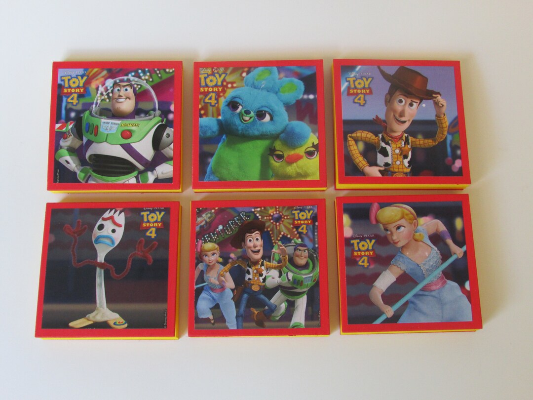 Toy Story 4 Note Pad Set Birthday Party Favors Toy Story Birthday Party ...