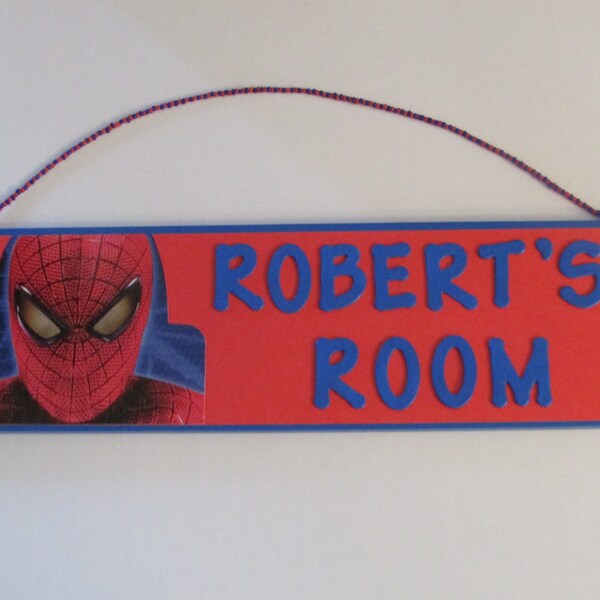 Spider Man Name Sign Svg - Etsy