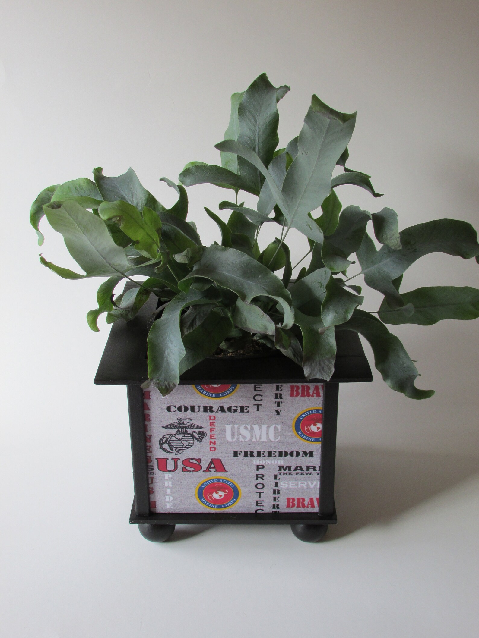 Armed Forces Marines Planter Box - Paint Stick Planter Box - Marines ...