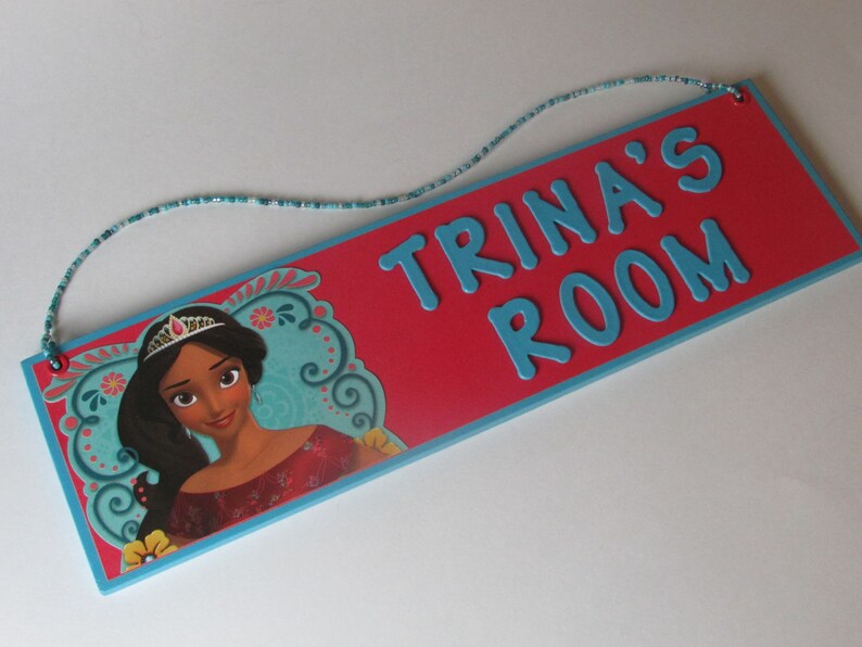 Elena of Avalor Personalized Room Decor Sign Elena of Avalor - Etsy