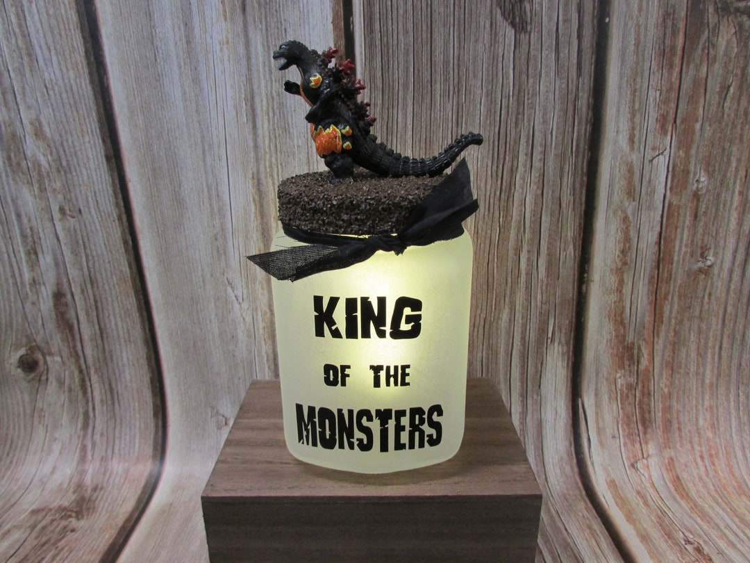 Godzilla King of the Monsters Night Light / Lamp - Burning Godzilla Fan ...